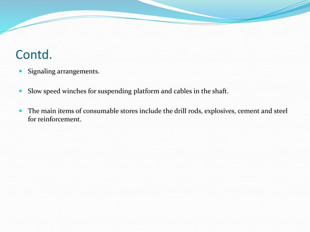 Conventional shaft sinking by manual means | PPTX | Home Appliances ...