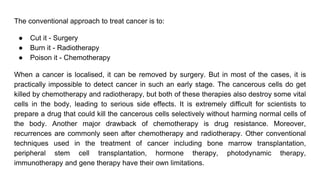 Conventional Treatment for Cancer | PPTX