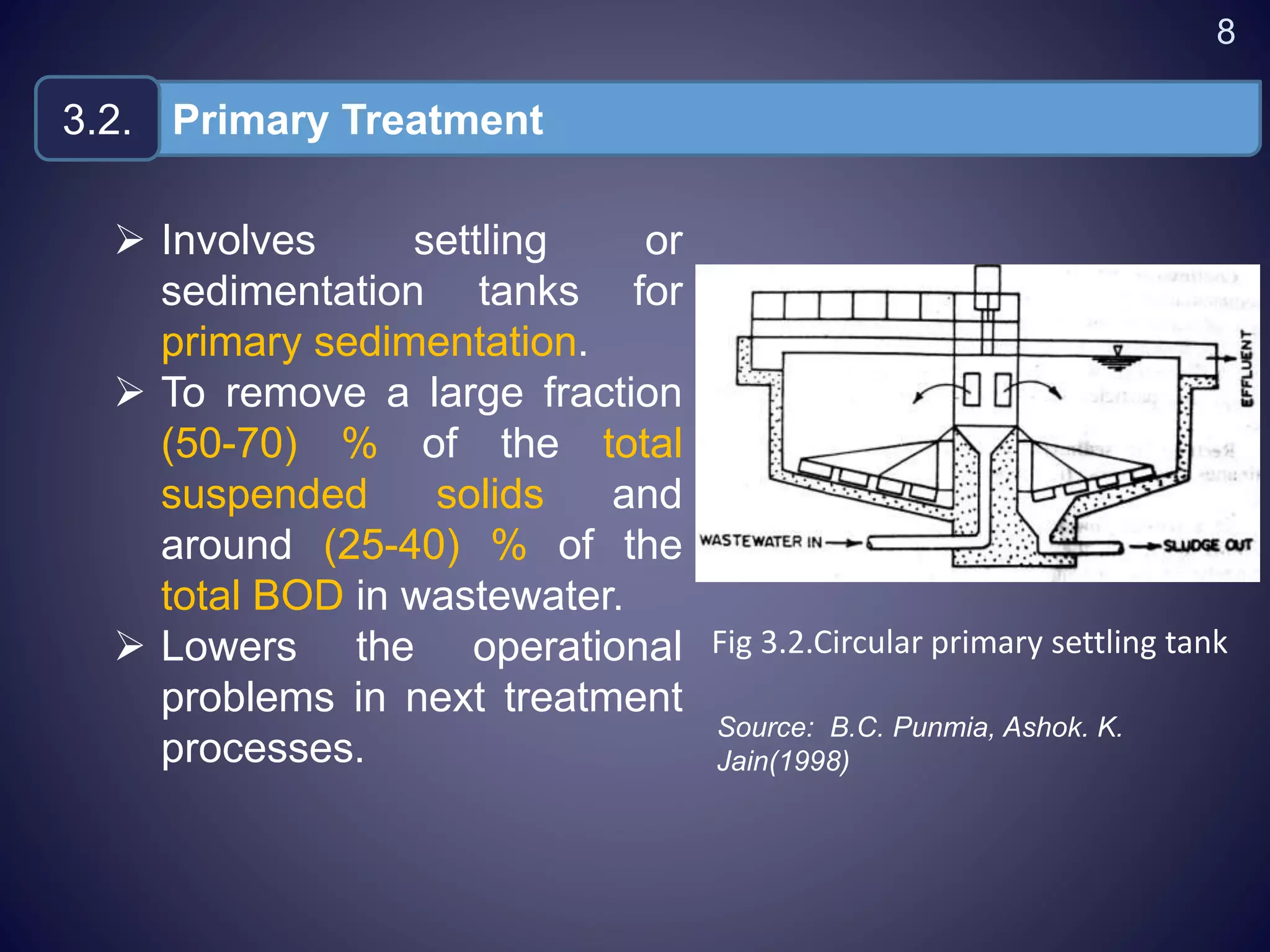 Conventional wastewater treatment | PPTX