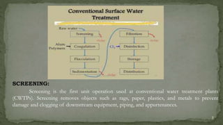 Conventional water treatment plant | PPTX