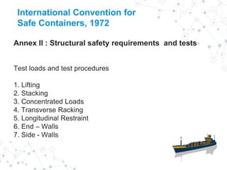 Convention for safe containers | PPTX