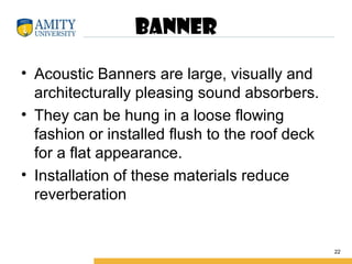 Convention hall interior acoustics | PPT