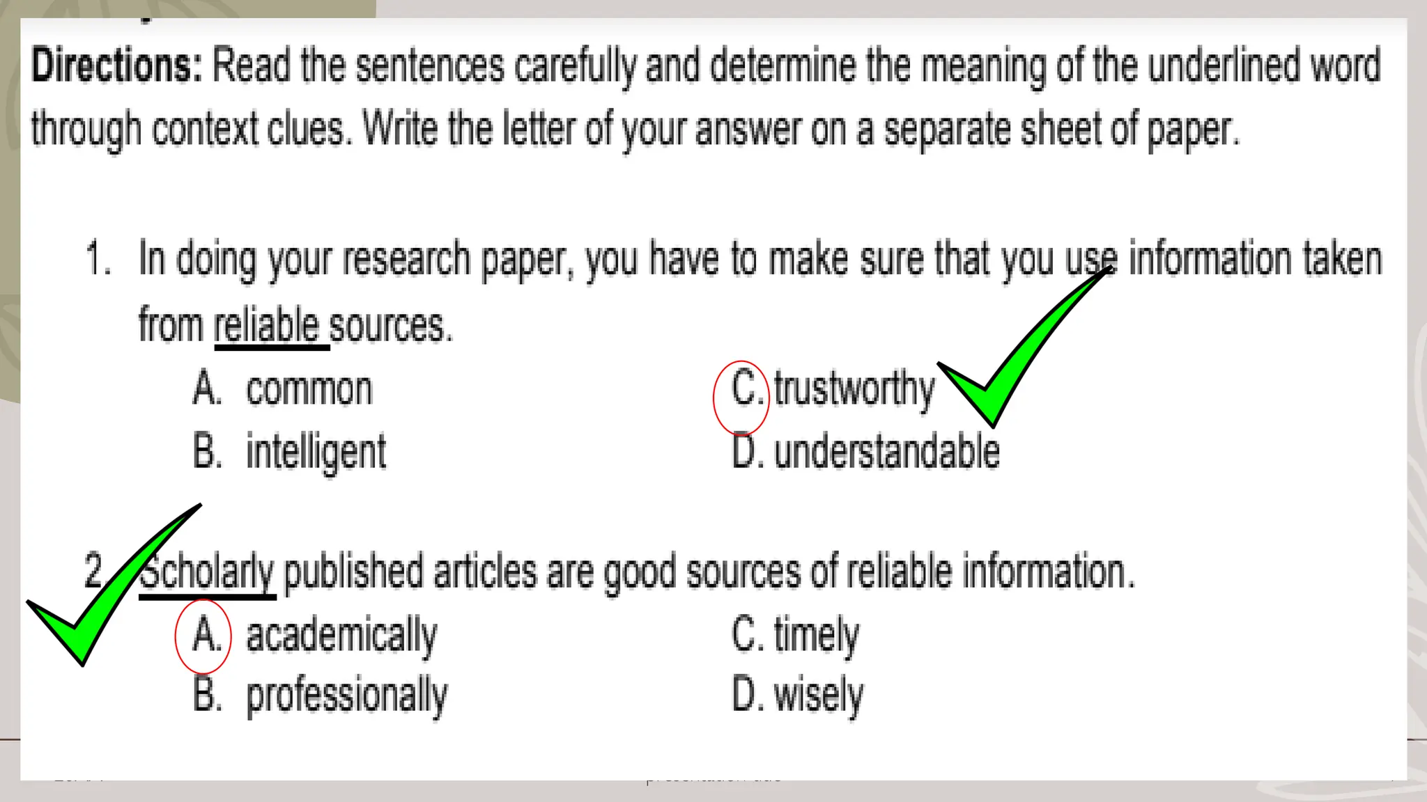 CONVENTION IN CITING SOURCES GRADE 8 LESSON | PDF