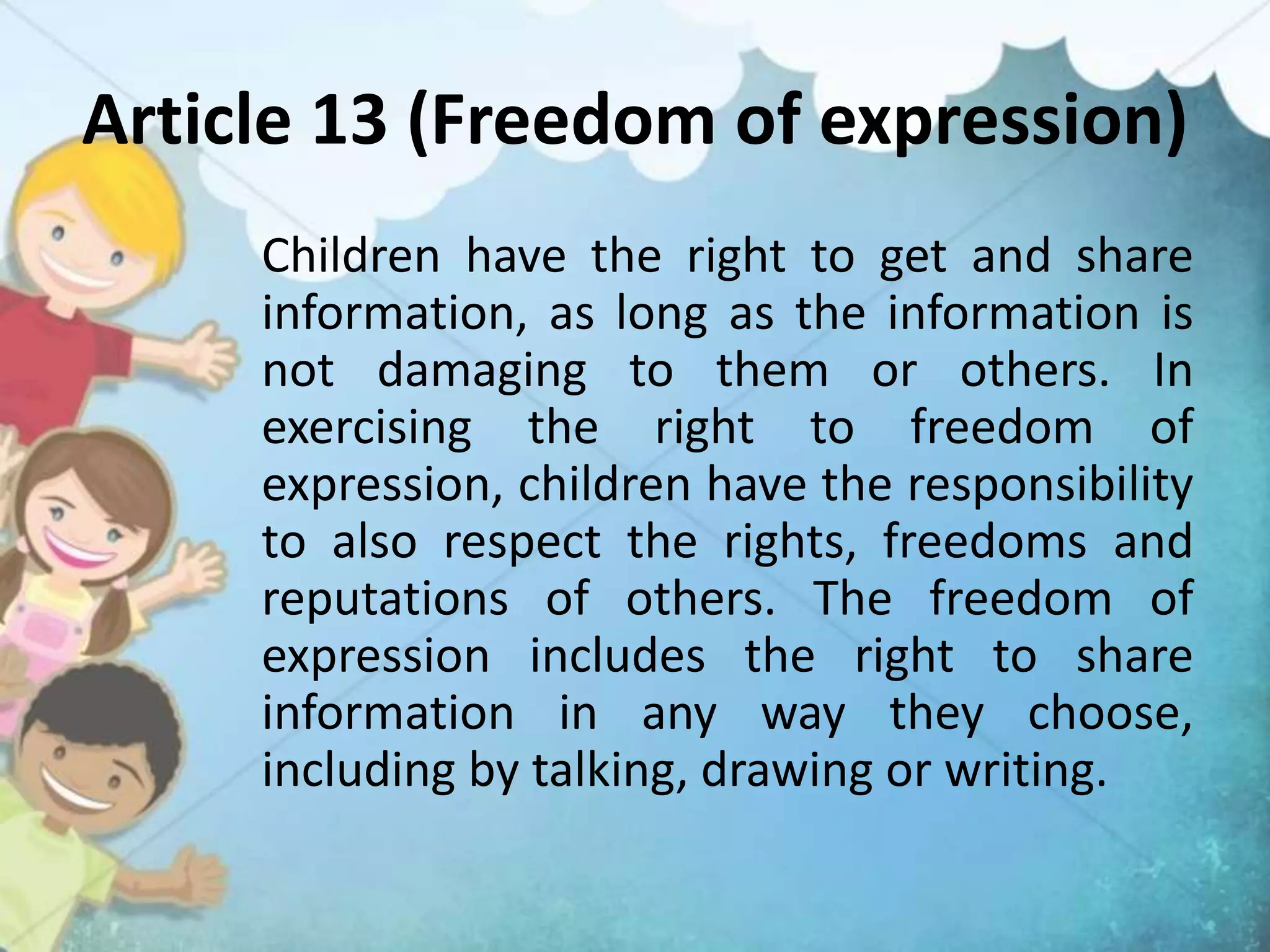 CONVENTION ON THE RIGHTS OF THE CHILD | PPTX