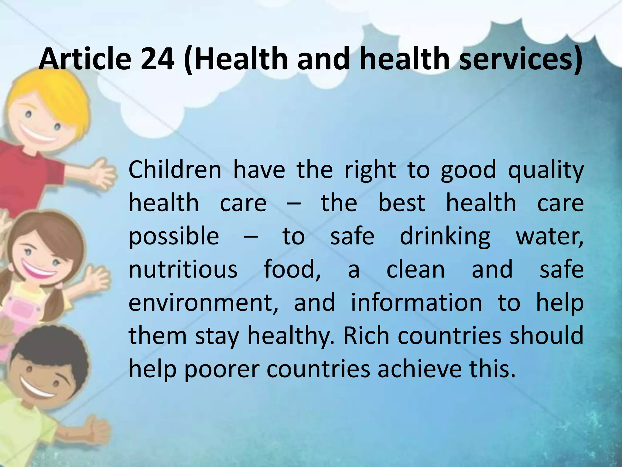 CONVENTION ON THE RIGHTS OF THE CHILD | PPTX
