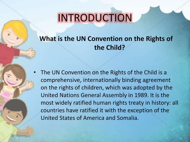 CONVENTION ON THE RIGHTS OF THE CHILD | PPT