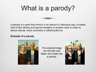 Conventions Of Spoof/Horror Movies | PPTX