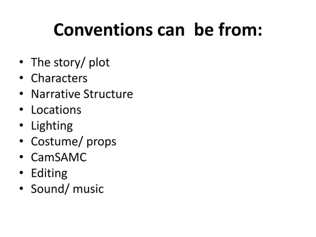 Conventions | PPT