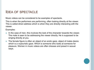 Conventions in a music video | PPTX