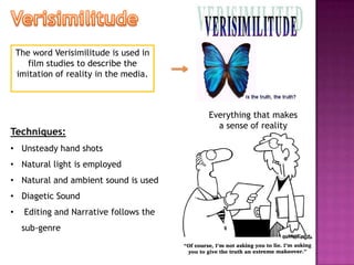 Conventions of documentaries | PPTX