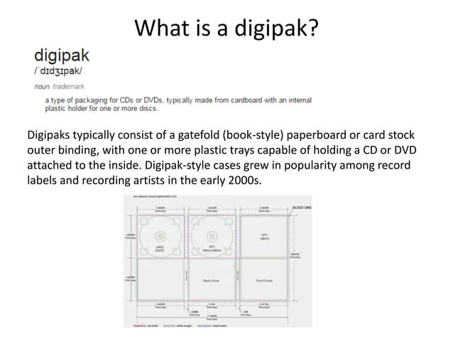 Digipak Presentation | PPT