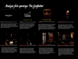 Conventions of mob gangster films | PPT