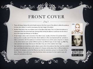 Conventions of albums | PPTX