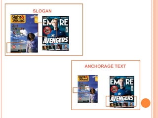 Conventions of a magazine front cover | PPTX