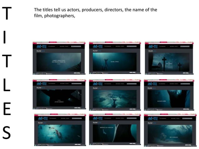 Conventions of an opening sequence skyfall | PPTX