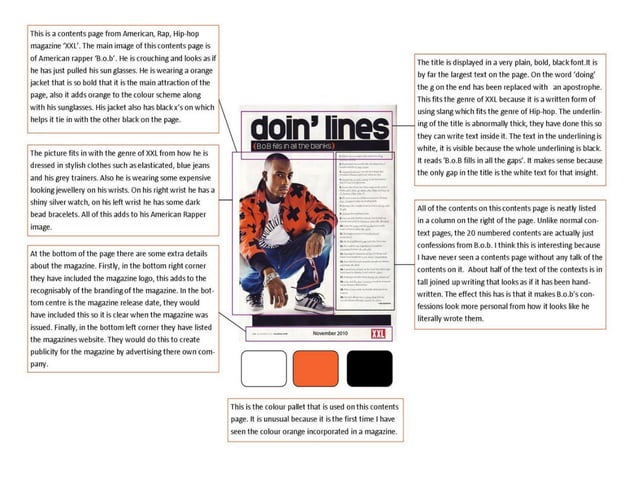 Conventions of a rap magazine | PPT