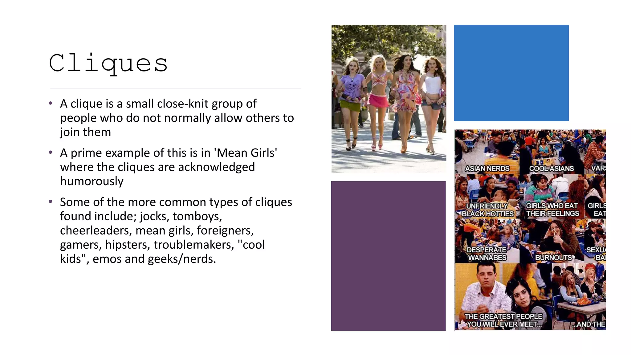 Conventions of a teen drama | PPTX