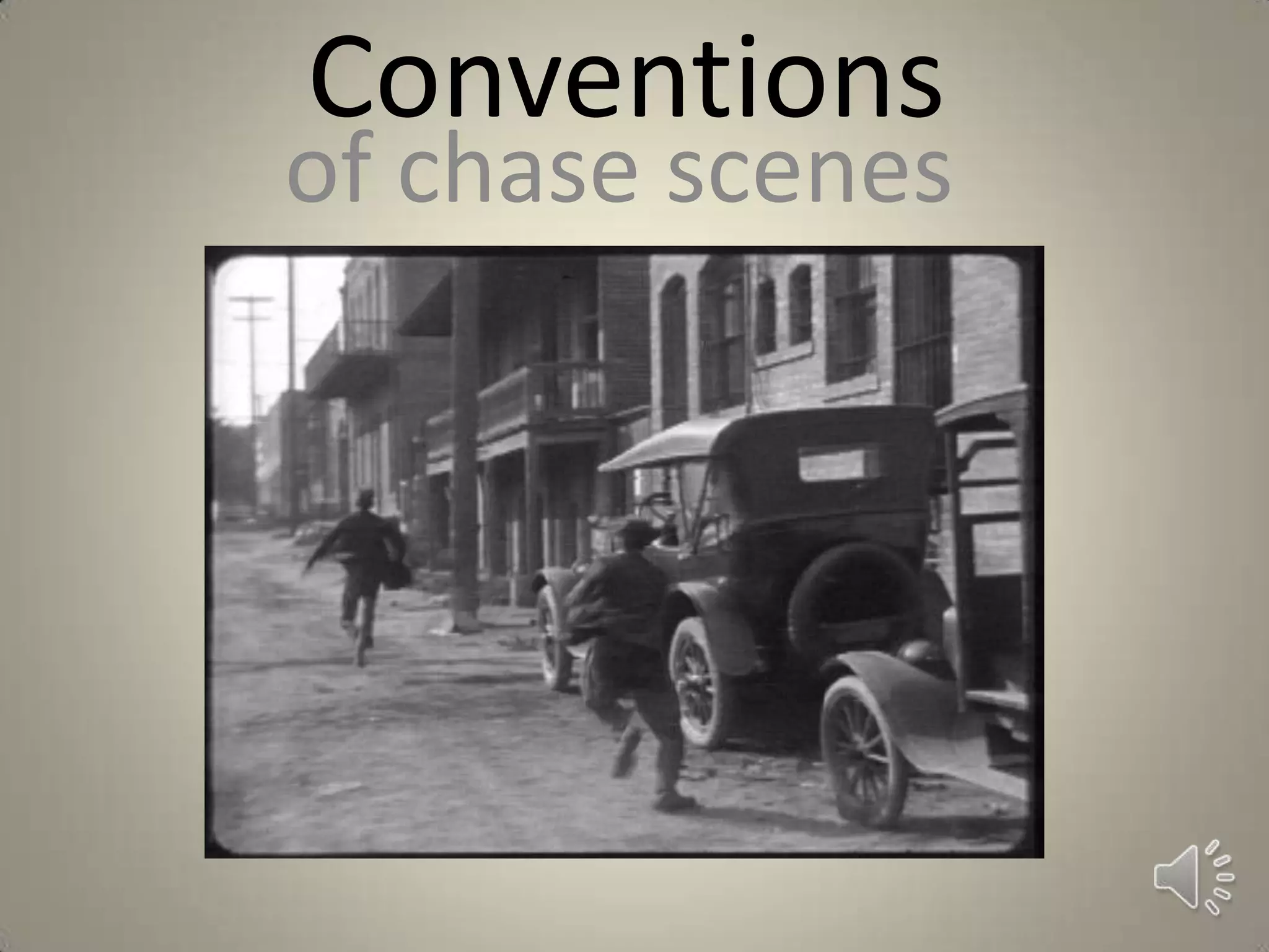 Conventions of chase scenes | PPTX