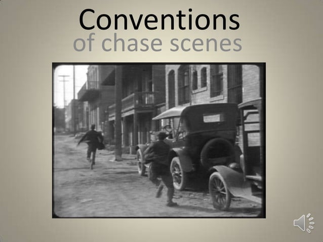 Conventions of chase scenes | PPTX