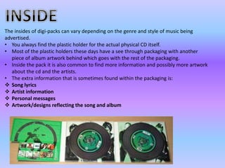 Conventions of digi pack | PPT