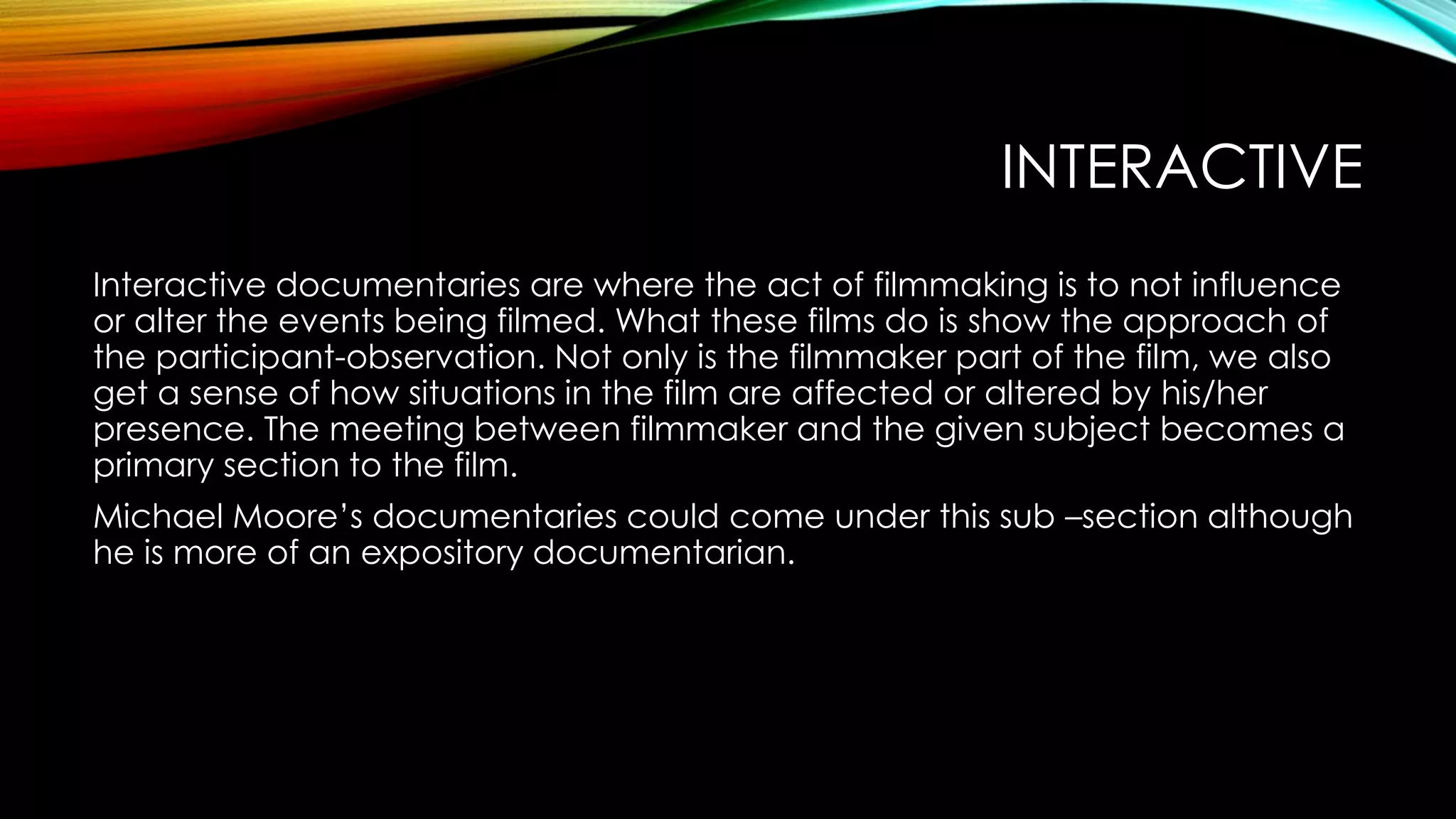 Codes and Conventions of Factual Programming | PPTX