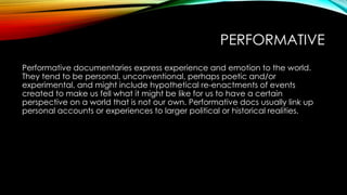 Codes and Conventions of Factual Programming | PPTX