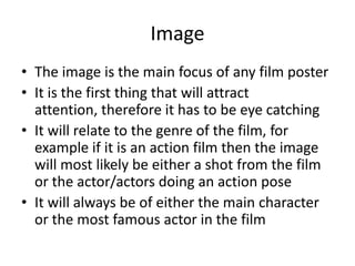 Conventions of film posters and analysis | PPTX