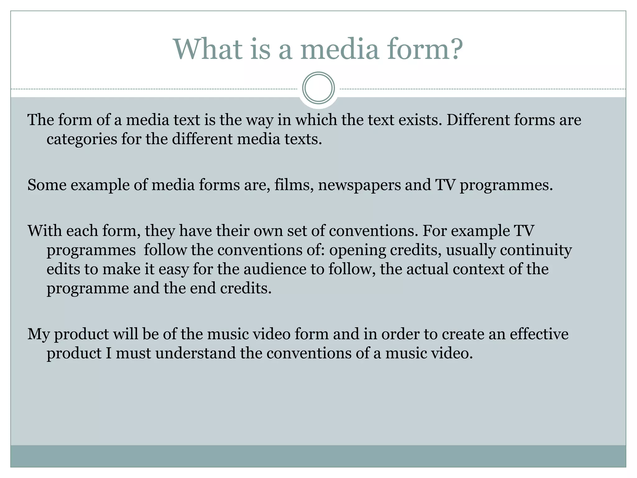 Conventions of form and genre slideshare | PPT