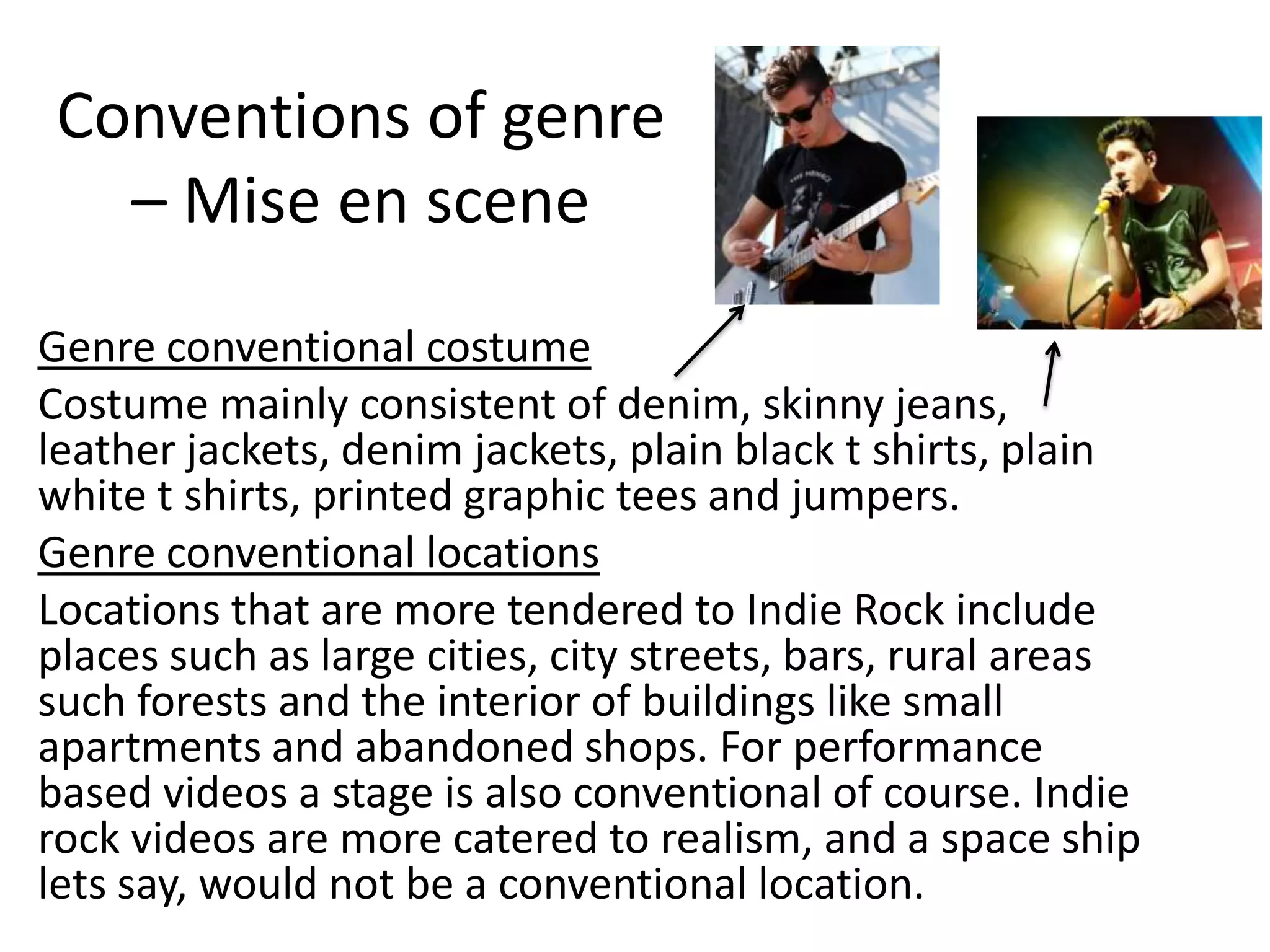 Conventions of genre | PPTX