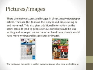 Conventions of newspaper articles and website articles | PPTX ...