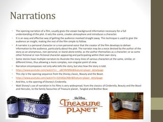 Conventions of opening sequences of films | PPTX | Computer Animation ...