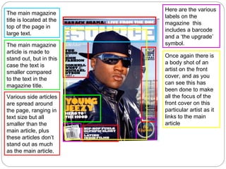 Conventions of rap magazines | PPT