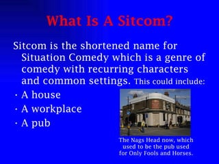 Conventions Of Sitcom | PPT