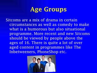 Conventions Of Sitcom | PPT