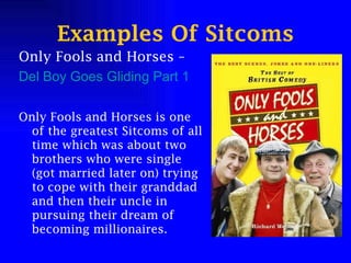Conventions Of Sitcom | PPT
