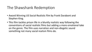Conventions of social realism | PPT