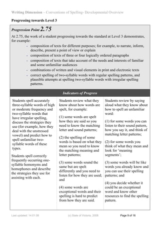 Conventions of spelling | PDF