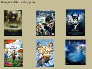 Conventions of the Fantasy genre | PPTX