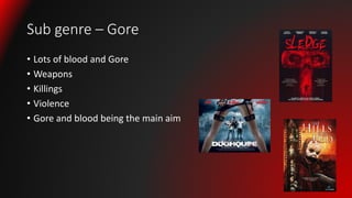 Conventions of the horror genre | PPT