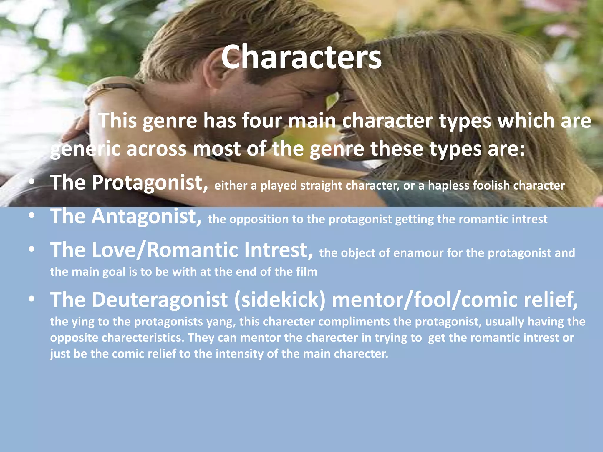 Conventions of the RomCom | PPTX