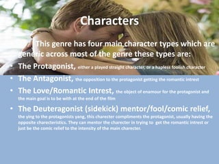 Conventions of the RomCom | PPTX