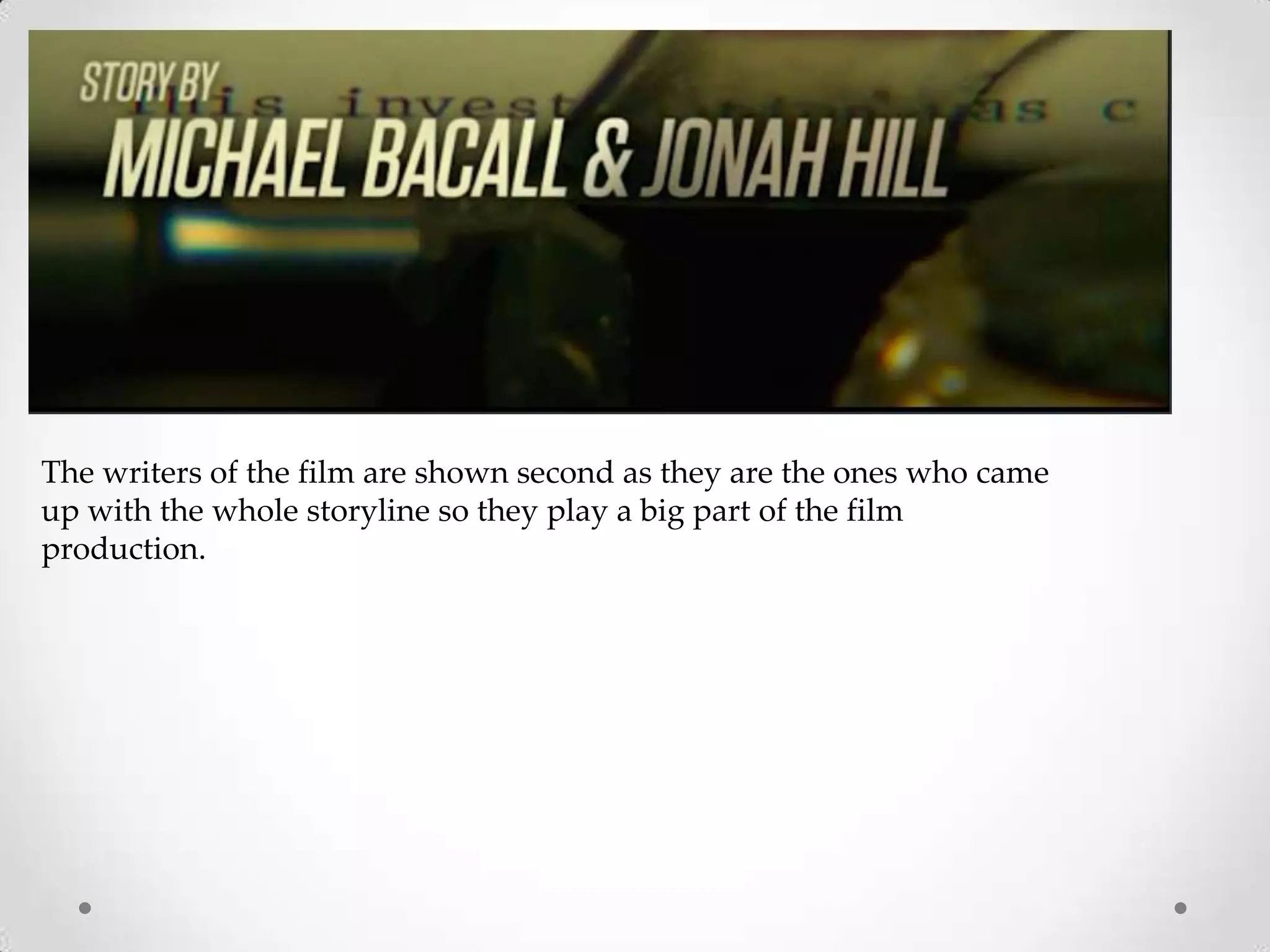 Conventions of the title sequence emma rodrigues | PPTX | Screenwriting ...