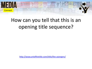 Conventions of title sequence | PPT
