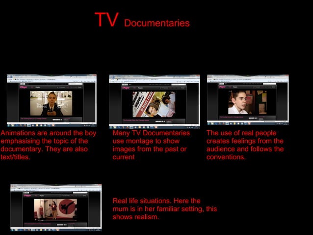 Conventions of tv_documentaries | PPT