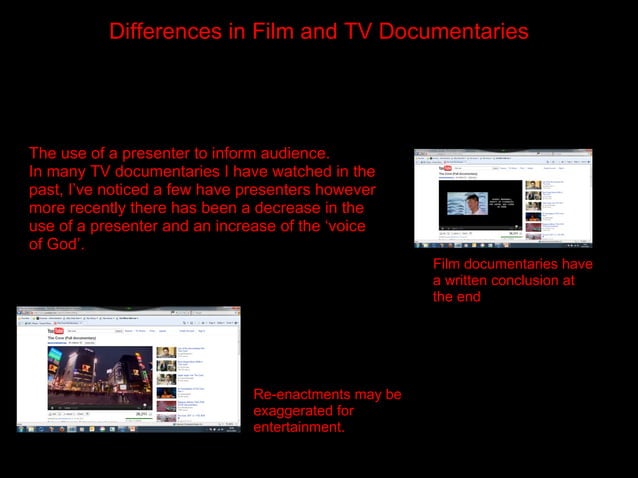 Conventions of tv_documentaries | PPT