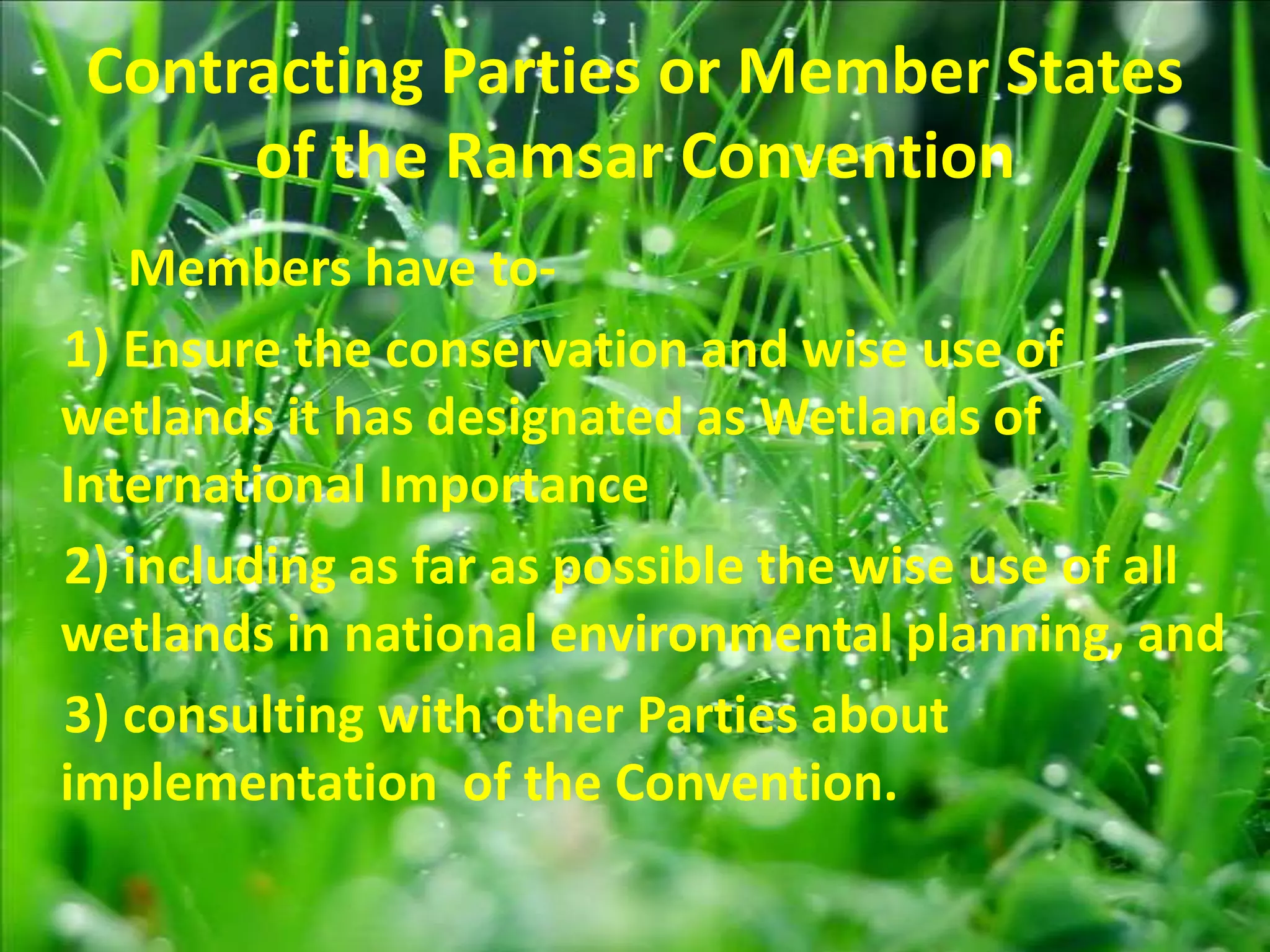 Conventions on biological diversity | PPTX