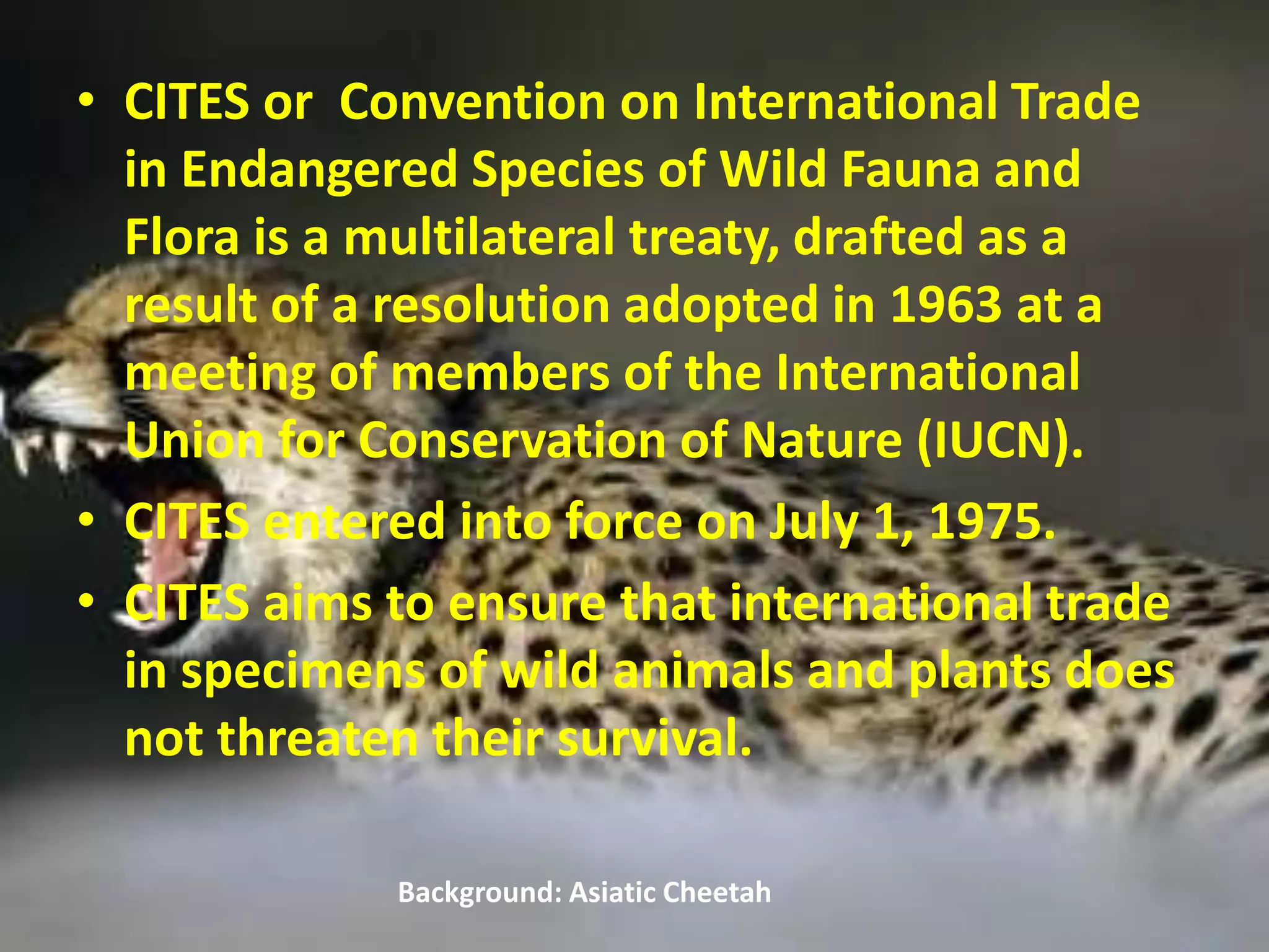 Conventions on biological diversity | PPTX