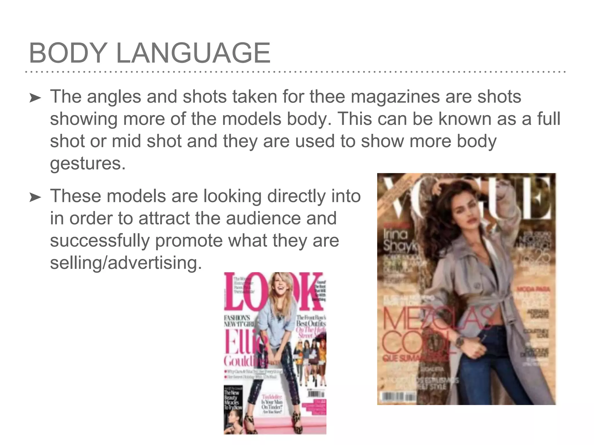 Conventions of a Fashion Magazine | PPTX