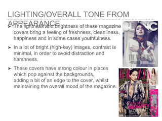 Conventions of a Fashion Magazine | PPT