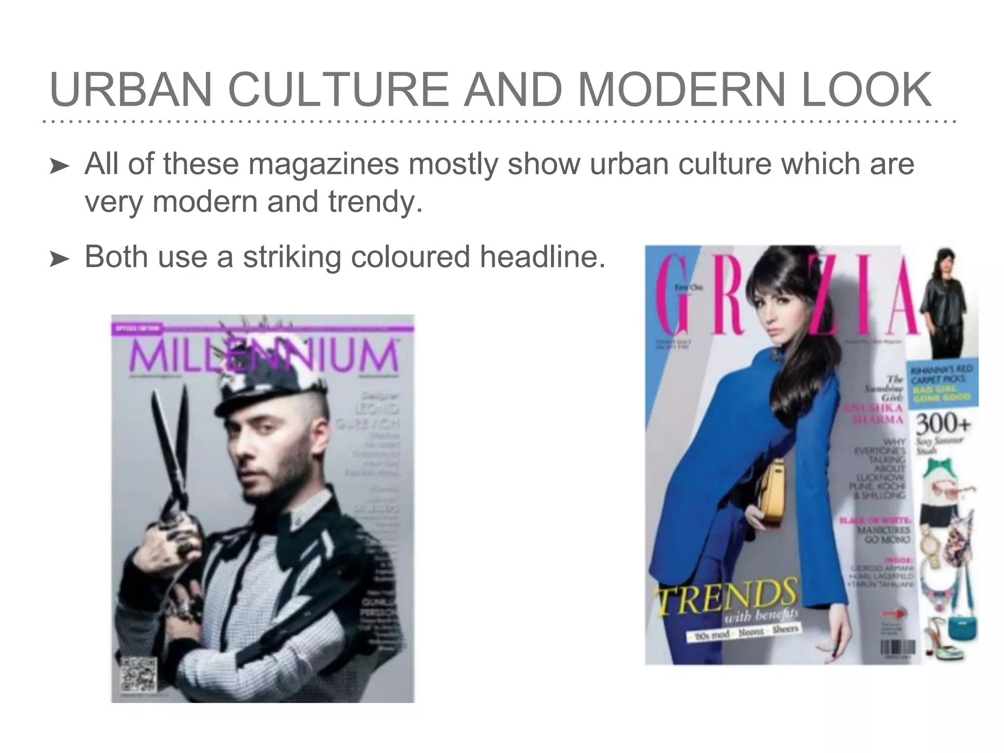 Conventions of a Fashion Magazine | PPTX